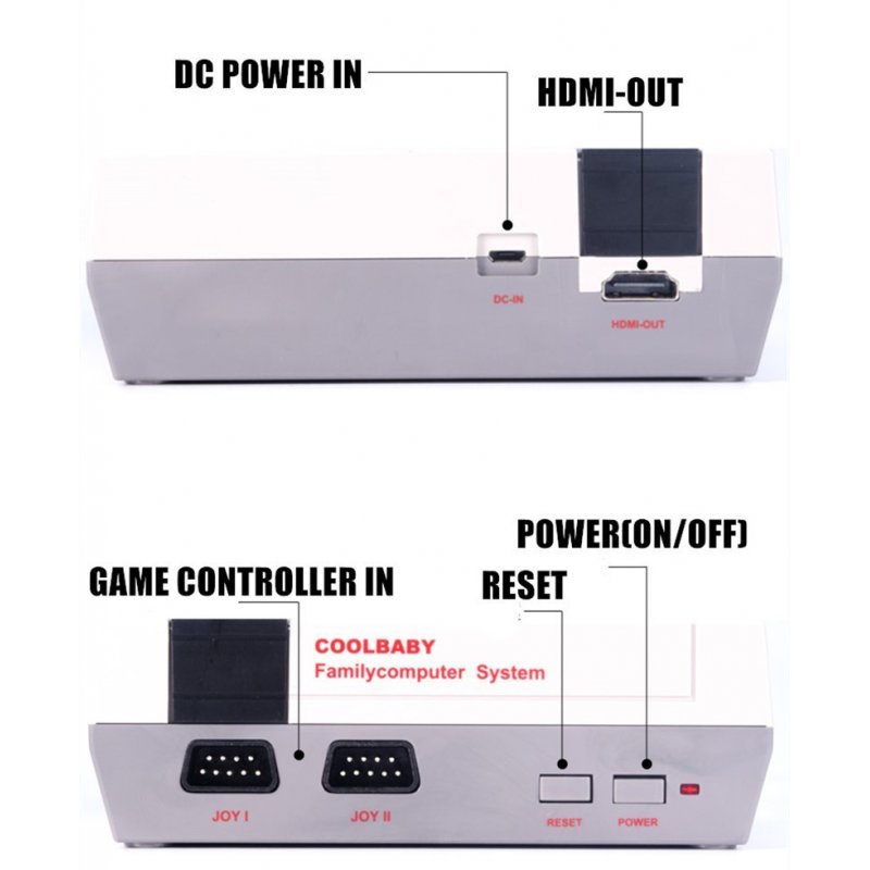 Coolbaby HDMI Mini NES Retro Family TV Game Console Built-in ...