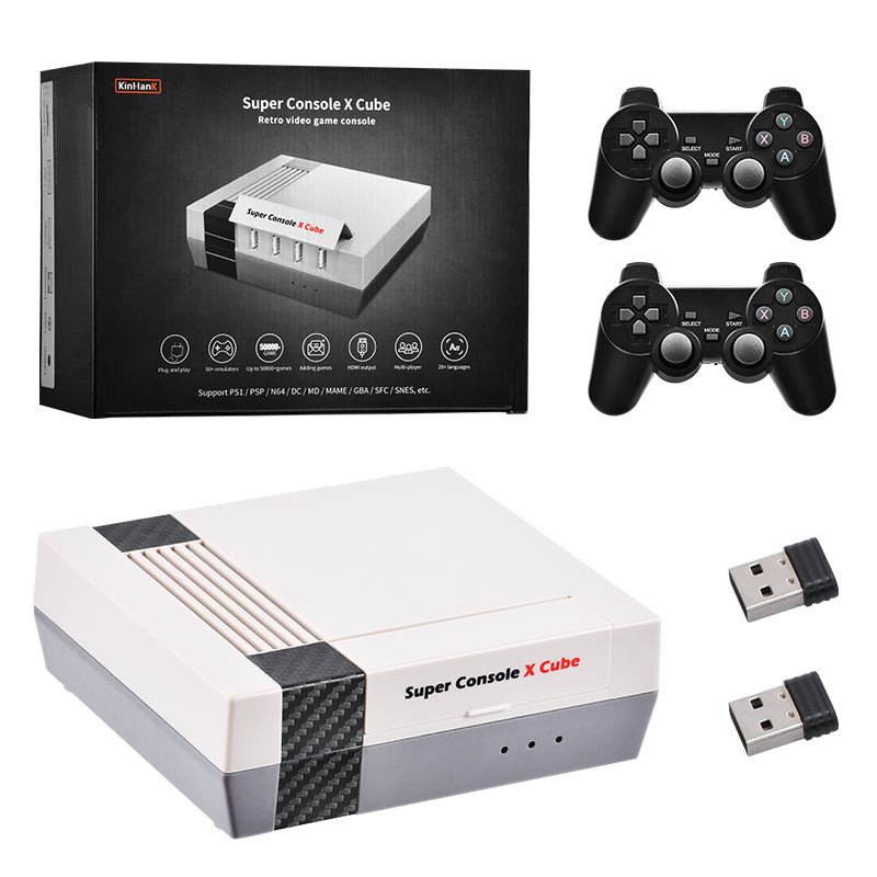 Kinhank Super Console X Cube Retro Game Console Support 60000 ...